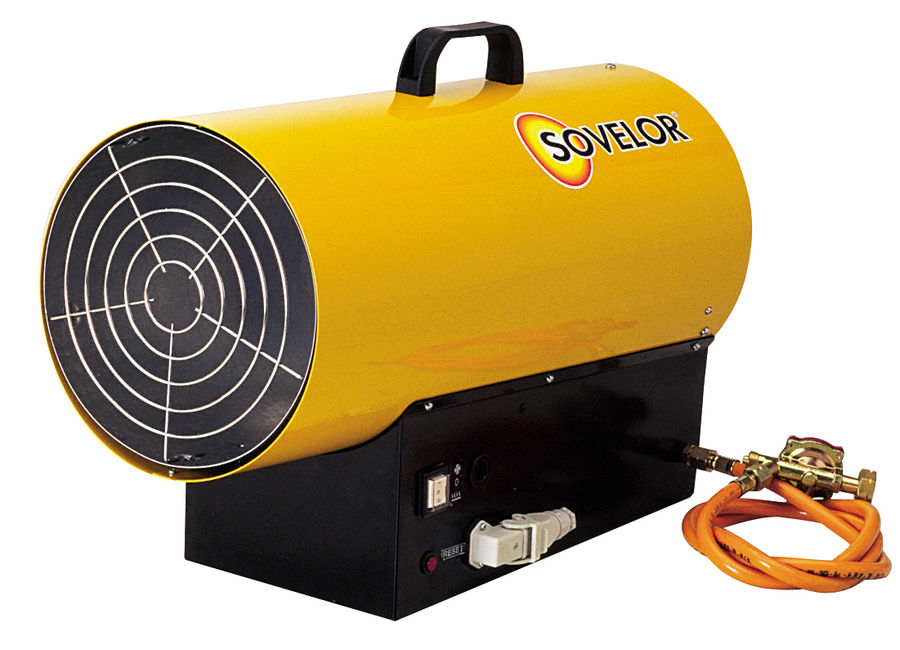 Chauffage mobile gaz propane air pulsé SOVELOR - B - Newloc
